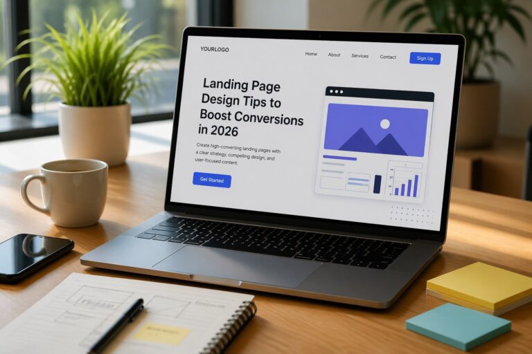 Landing Page Design Tips to Boost Conversions 2026